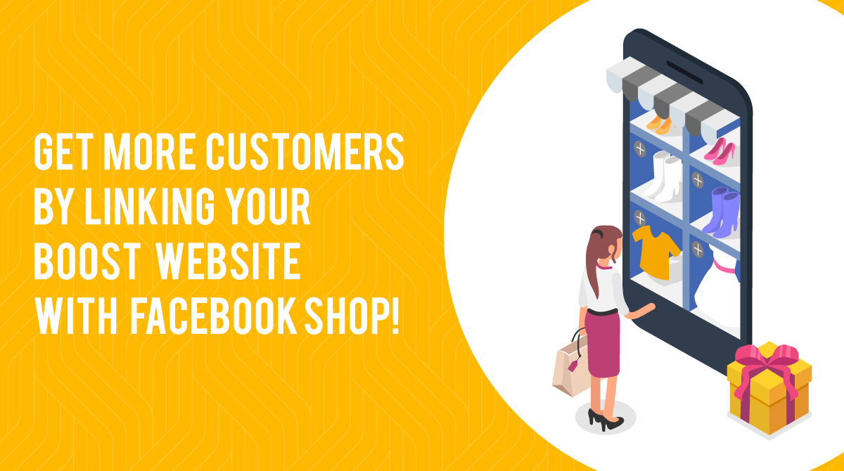 How to link your Boost Website with Facebook Shop – NowFloats