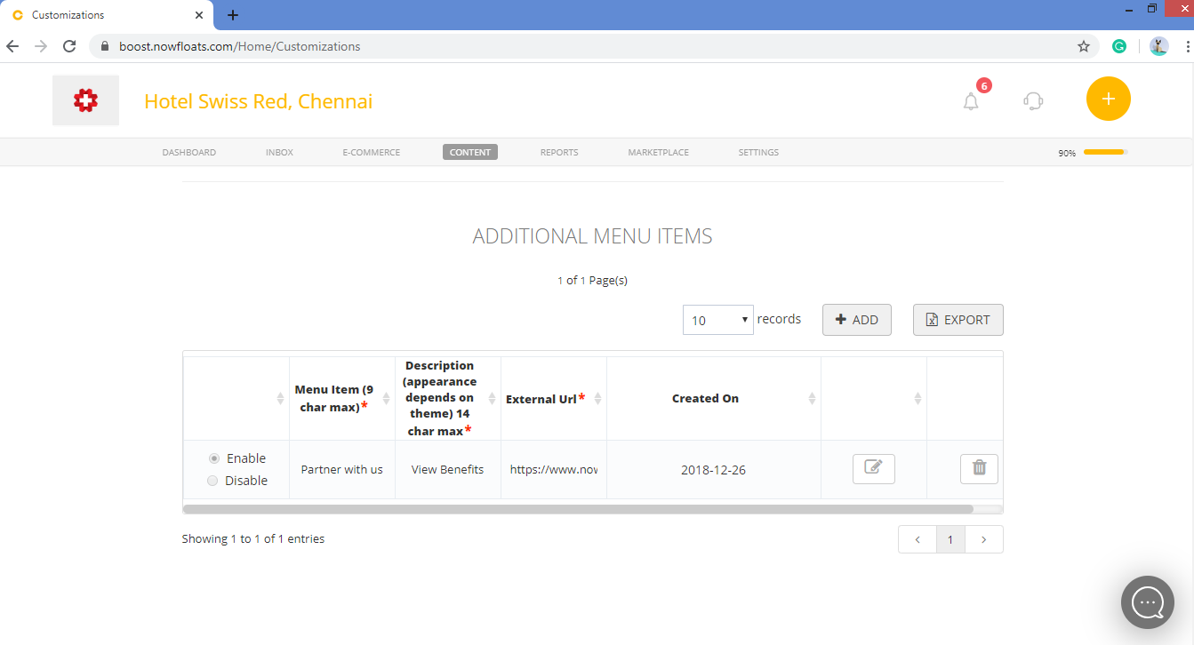 [How To] Add Additional tab on menu bar of your Hotel website using ...