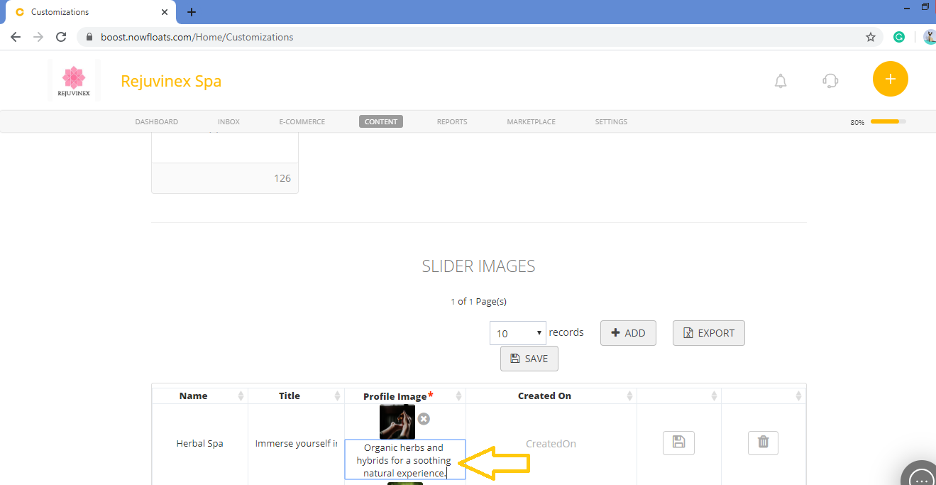 [How To] Add Slider Images to your SPA website using Boost Web. – NowFloats