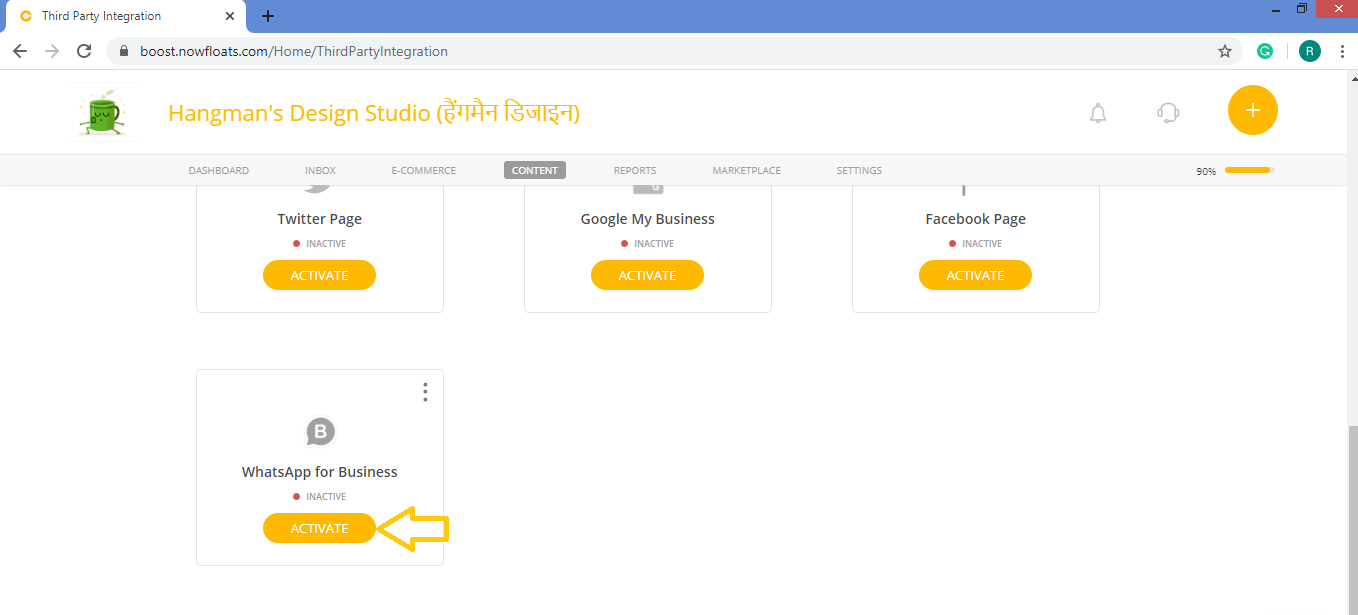 [How To] Add WhatsApp for Business Chat Widget to your website using Boost Web. – NowFloats