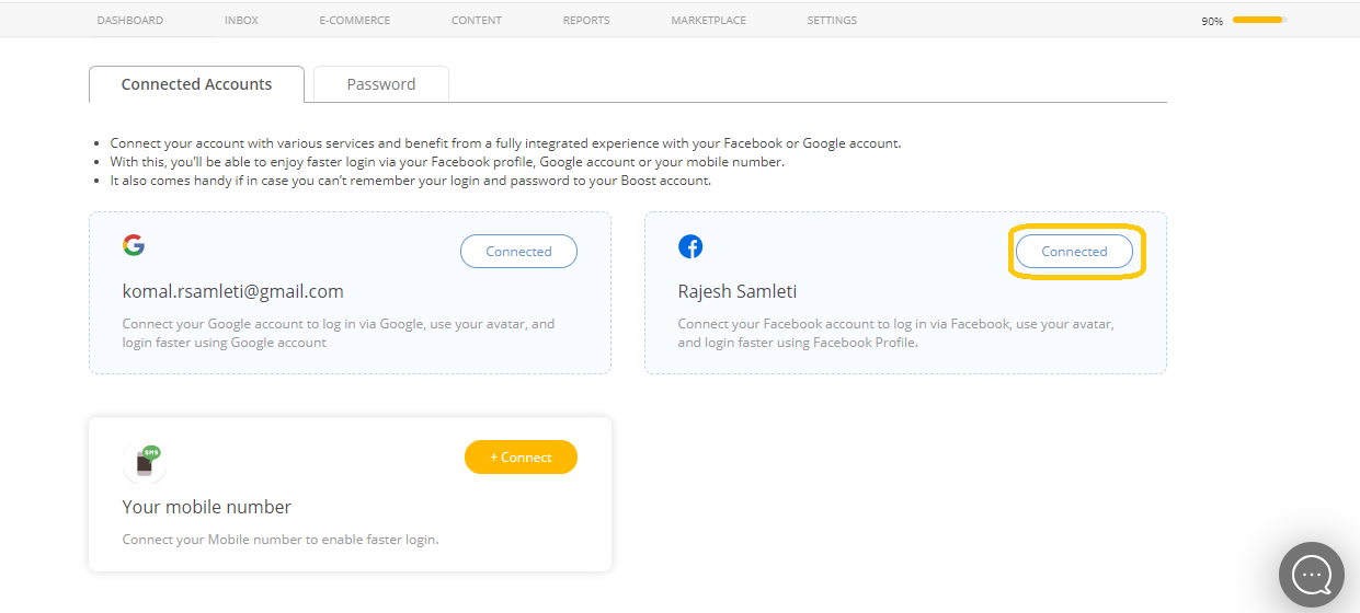 [How To] Connect your Facebook Account with Boost to Login Via Facebook ...