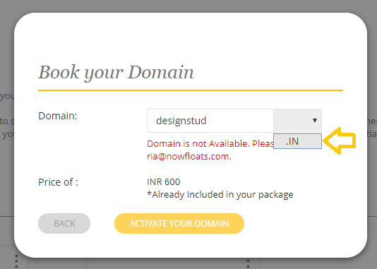 [How To] Book Custom Domain using Boost Web – NowFloats