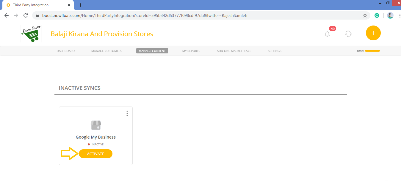 [How To] Sync your Google My Business account with Boost using Boost Web – NowFloats
