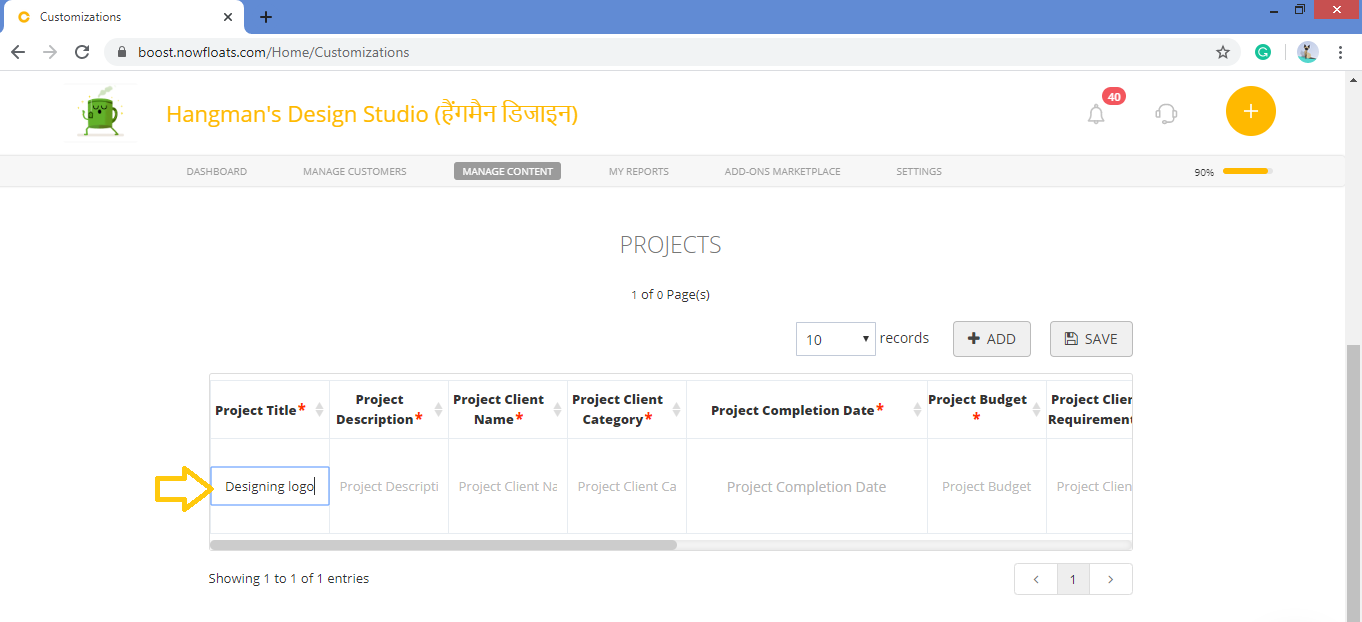 [How To] Add Projects to your Manufacturing Website using Boost Web – NowFloats