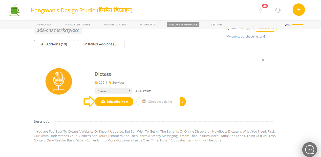 [How To] Install Marketplace Add-On Applications in Boost Web – NowFloats