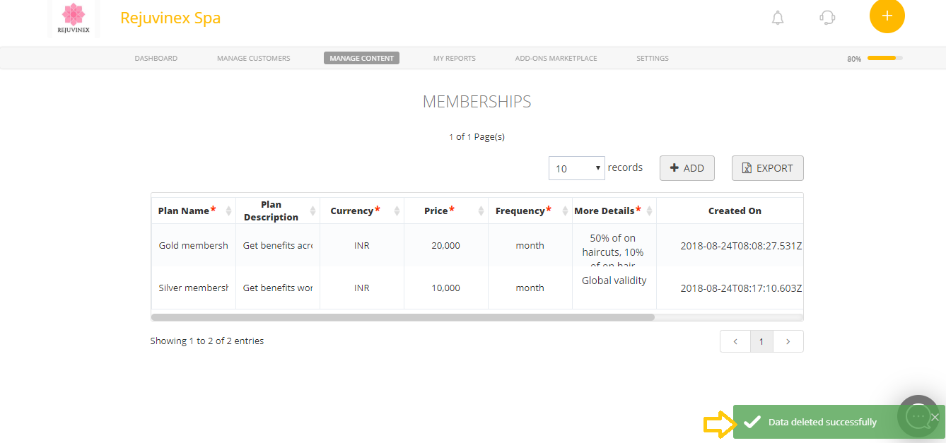 [How To] Delete Memberships from your SPA website using Boost Web – NowFloats