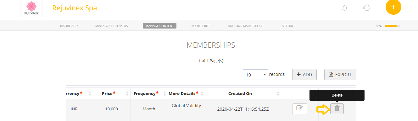 [How To] Delete Memberships from your SPA website using Boost Web – NowFloats