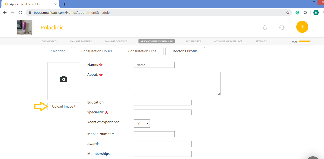 [How To] Add Doctor Profile to your Doctors Website using Boost Web – NowFloats