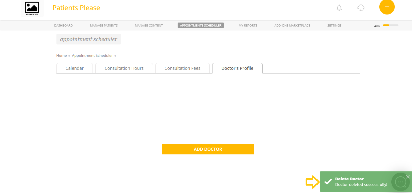[How To] Delete Doctor Profile from Doctors Website using Boost Web – NowFloats
