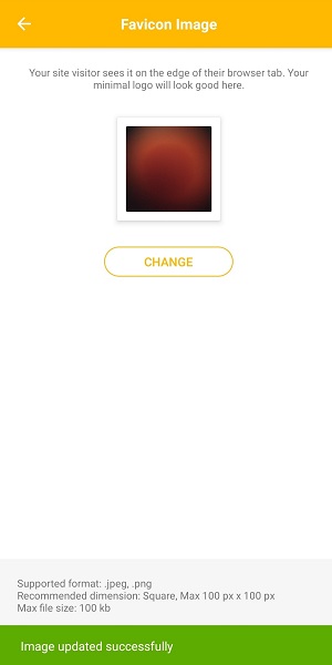 Adding Favicon Image to your website using Boost360 App – NowFloats