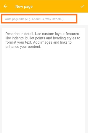 Adding Custom Page to your website using Boost360 Mobile App. – NowFloats