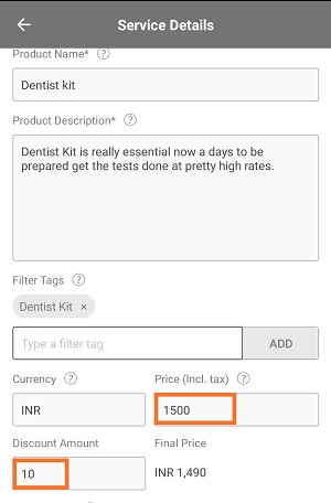 Adding Product/ Service to your website using Boost360 App – NowFloats