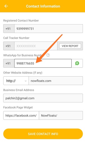 Adding Whats App for Business Chat Widget to website using Boost360 App – NowFloats