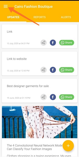 Logging Out from your Boost Account using Boost360 Mobile App – NowFloats