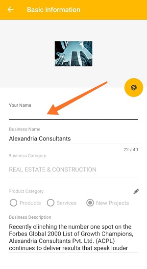 Adding/Editing Business Owners Name in Boost360 App – NowFloats