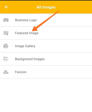 Adding Featured Image to your website using Boost360 Mobile App – NowFloats
