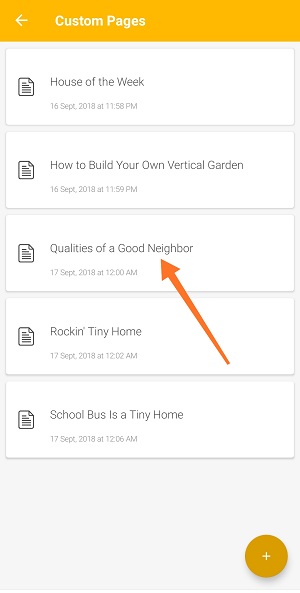 Deleting Custom Page from website using Boost360 App – NowFloats