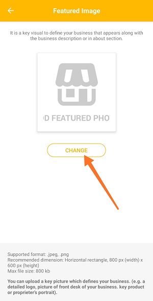 Adding Featured Image to your website using Boost360 Mobile App – NowFloats